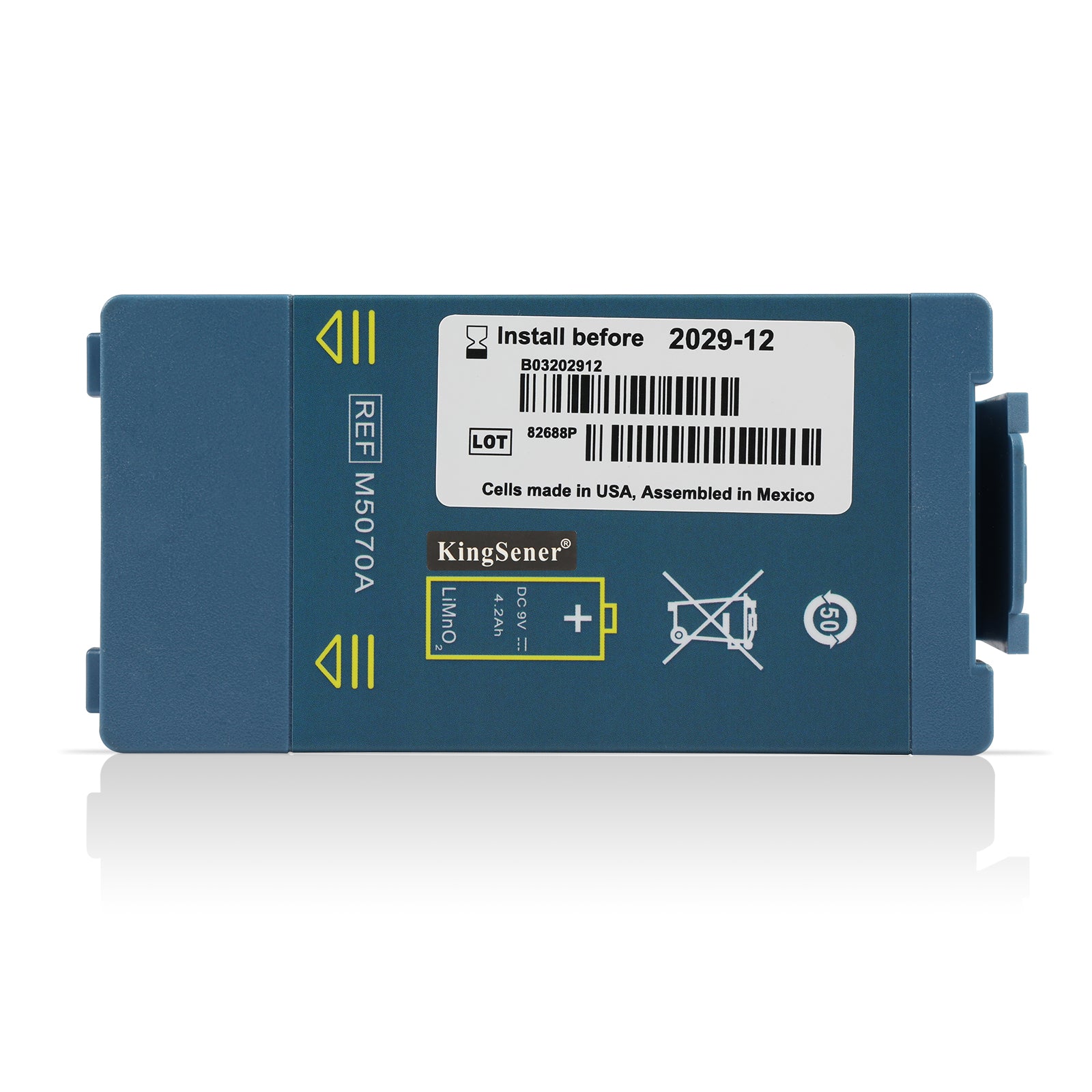 Philips M5070A Battery: HeartStart FRx, OnSite & HS1 AED Power ...