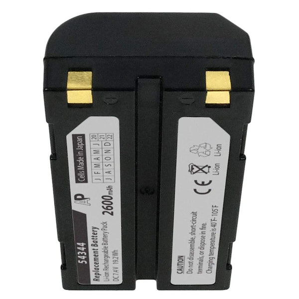 54344 Battery for Trimble GPS 5700 5800 R8 R7 - 7.4V 2600mAh Li-ion ...