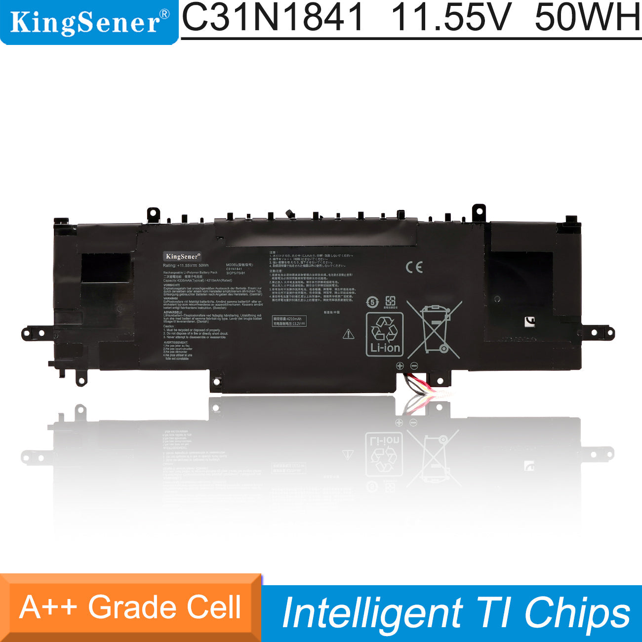 ASUS ZenBook 14 UM433 UM433DA UX434F UX434DA Battery - BatteryMall.com