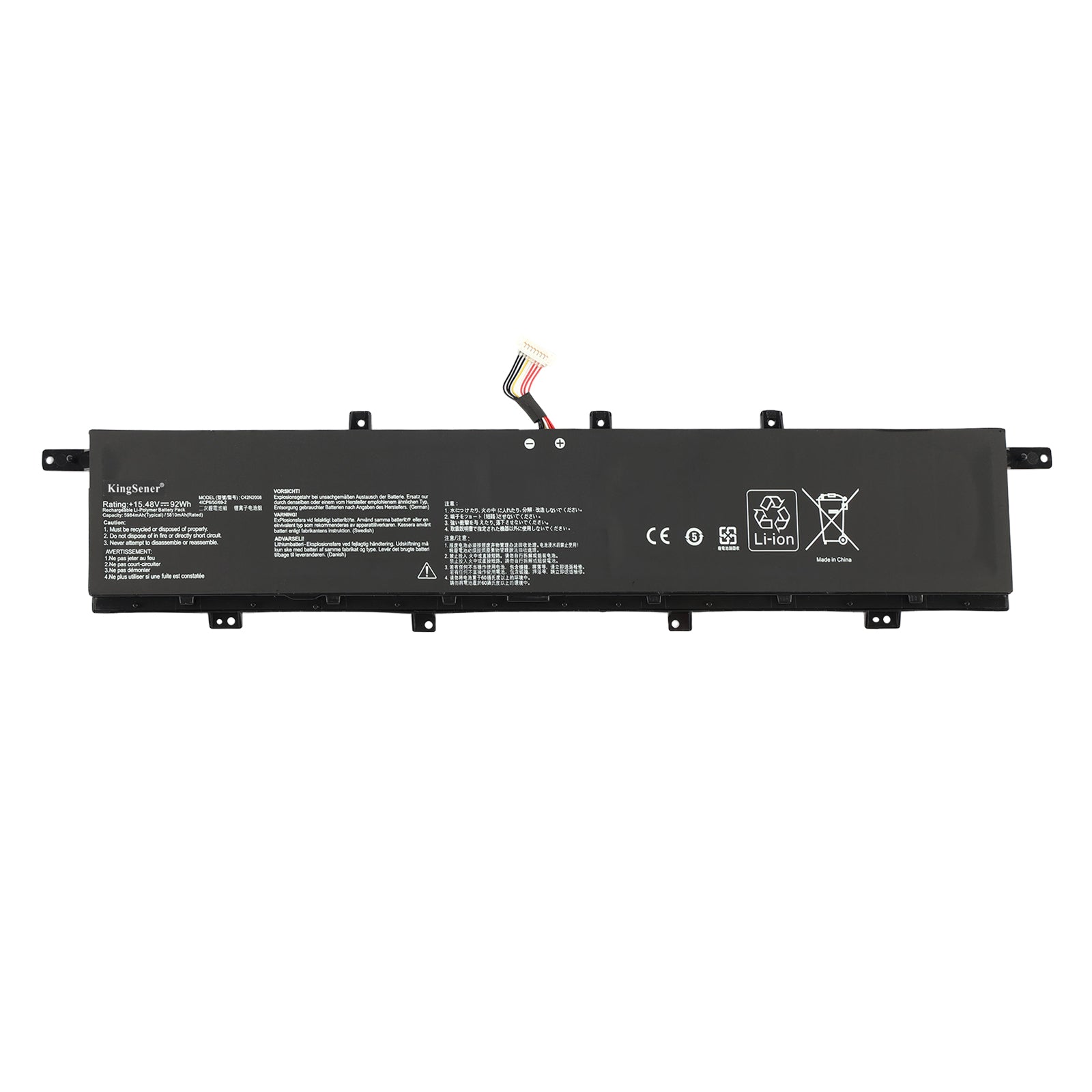 Asus ZenBook Pro Duo 15 OLED UX582LR-H2003R Series Battery ...