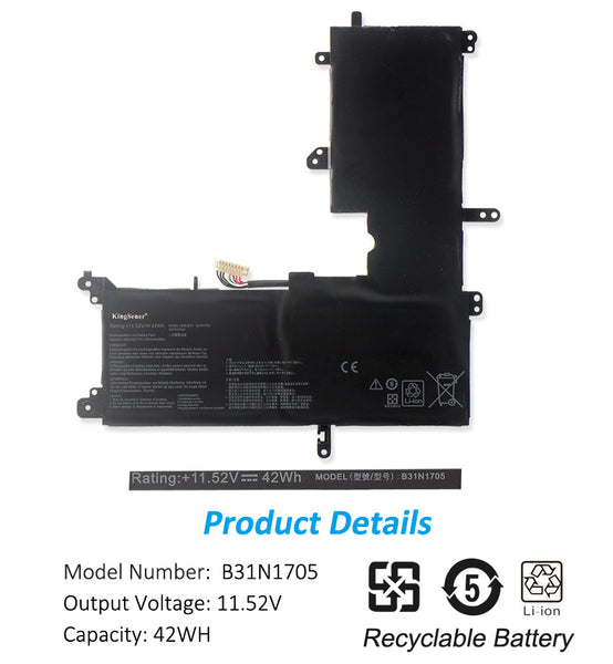 ASUS B31N1705 Laptop battery For VivoBook Flip TP410U TP410UA ...