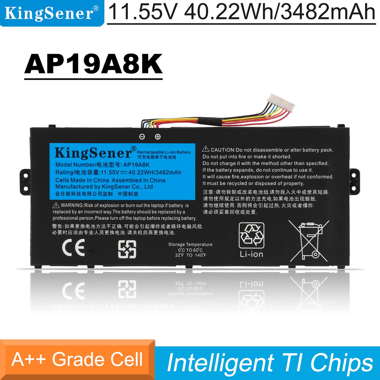 Acer Chromebook Spin 311 CP311-2H CP311-2HN Series Battery ...