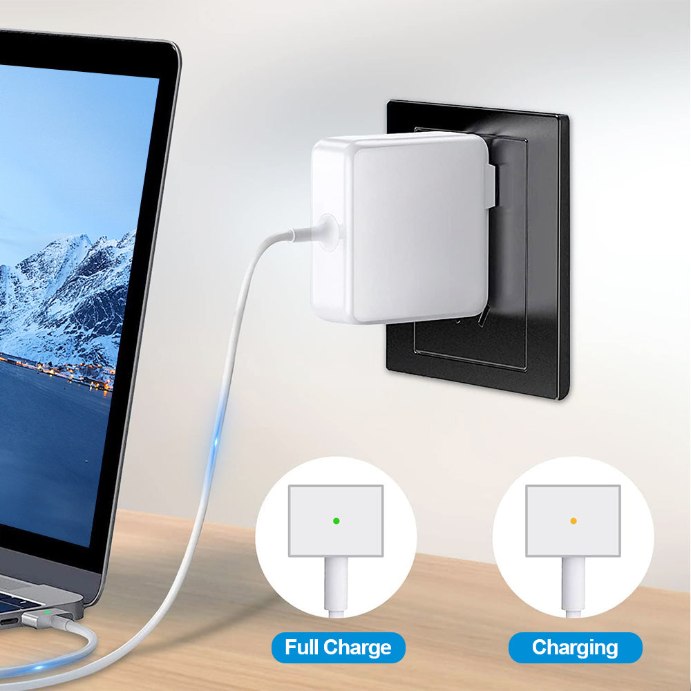 MacBook Pro Charger - 60W T-Tip Magnetic Charger Power Adapter ...