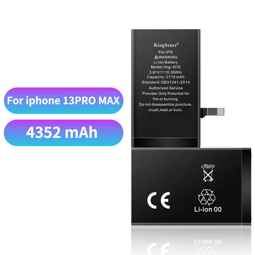 Kingsener Battery For Apple iPhone 13 Pro MAX 11 12 Mini 8 Plus 7 ...