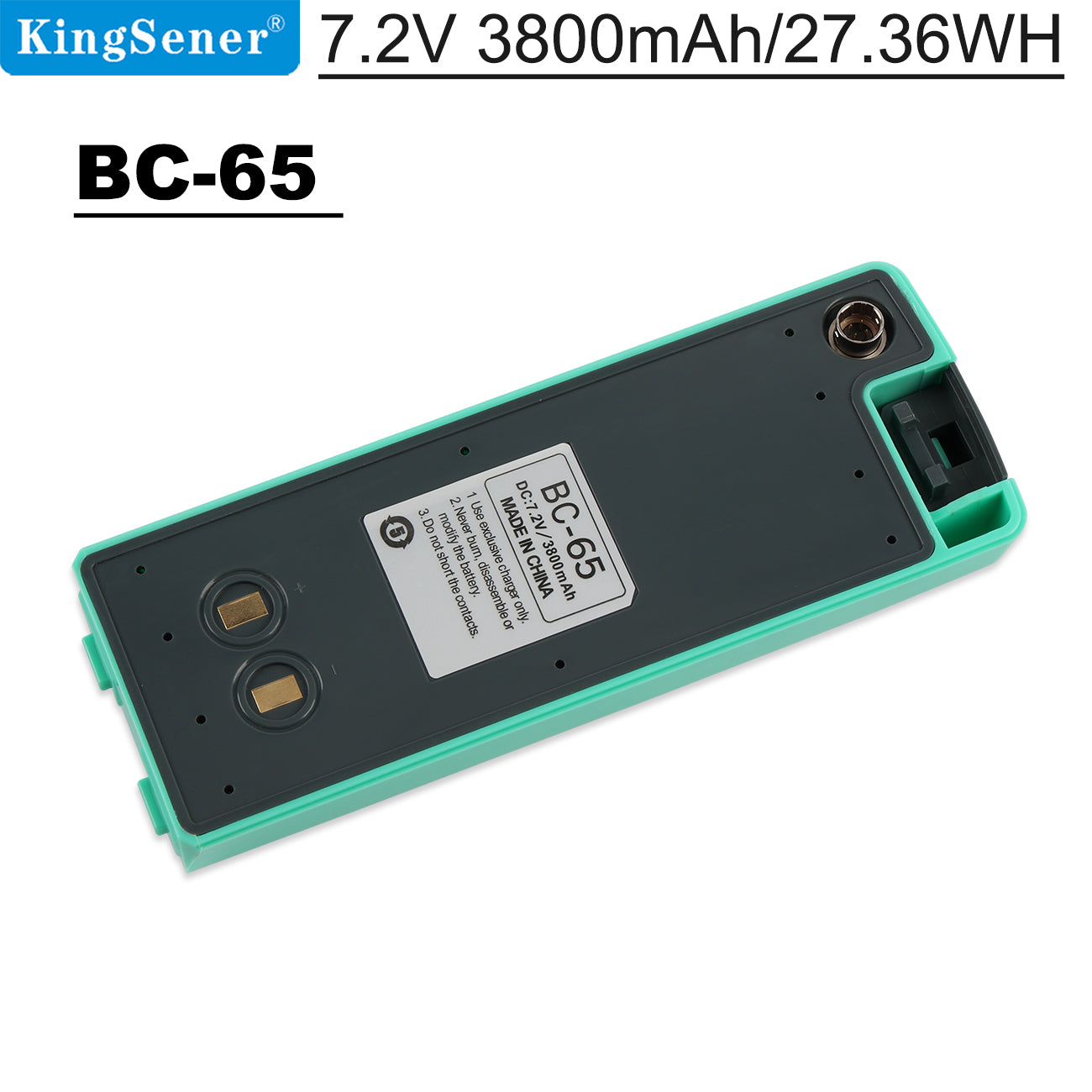 BC-65 Battery for Nikon DTM-352 DTM-452C NPR NPL Total Station ...