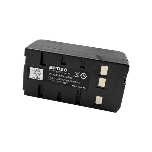 BP02C Battery For Pentax Total Stations 6V 4000MAH Survey - BatteryMall.com