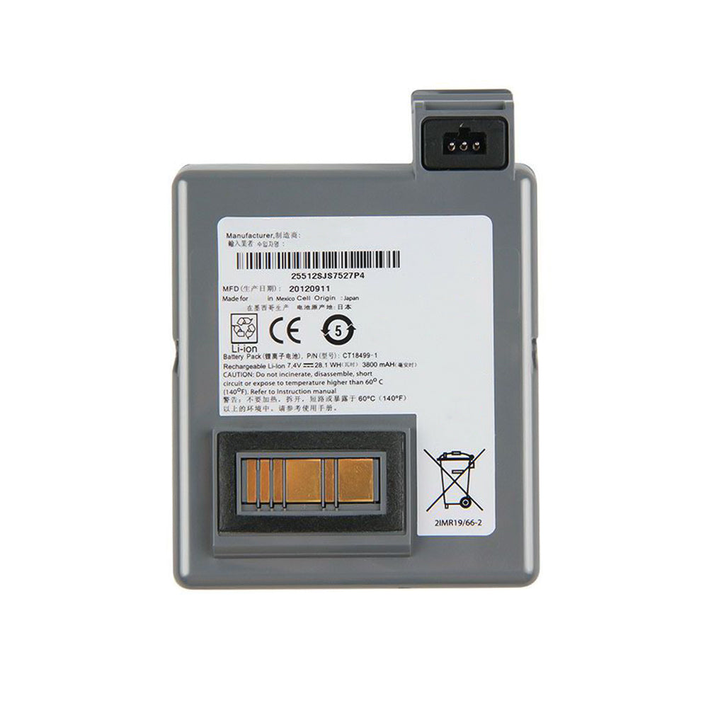 CT18499-1 Replacement Battery For Zebra P4T RP4T RP4 – BatteryMall.com