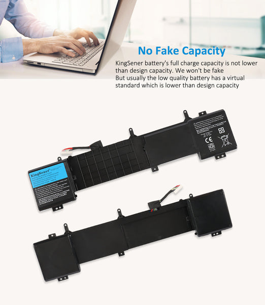 KingSener 6JHDV 14.8V 92WH laptop battery For Dell Alienware ...