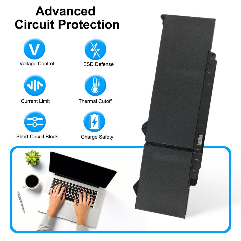 GRWKG Laptop Battery For Dell Latitude 3340 3440 3450 3540 3550 ...