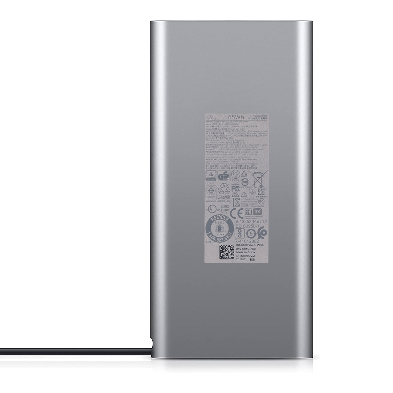 Dell USB-C 65W Power Bank PW7018LC for Latitude Laptops - Professional ...