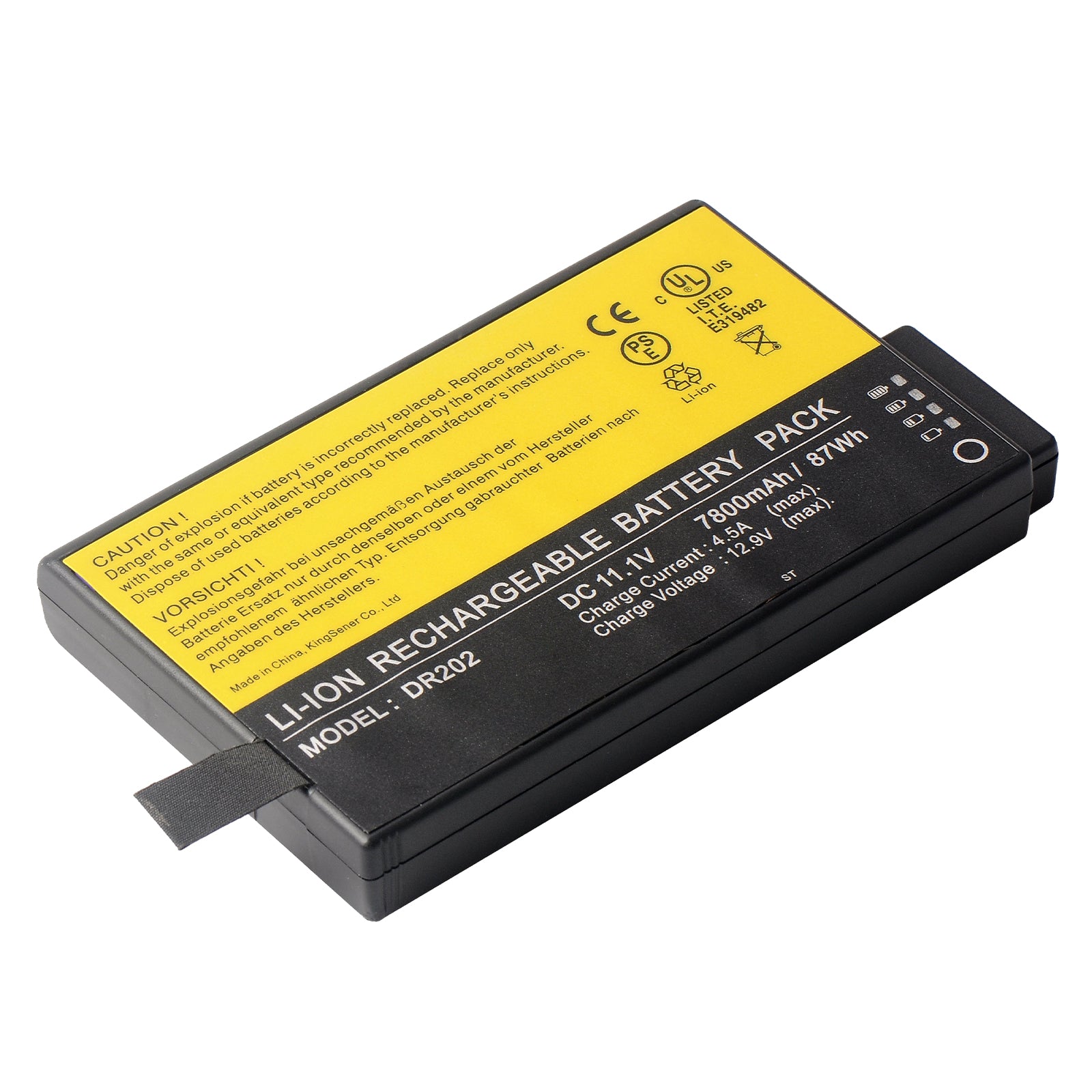 DR202 Battery For Li202S Li202S-60 Li202S-66 Li202S-72 87WH 11.1V ...