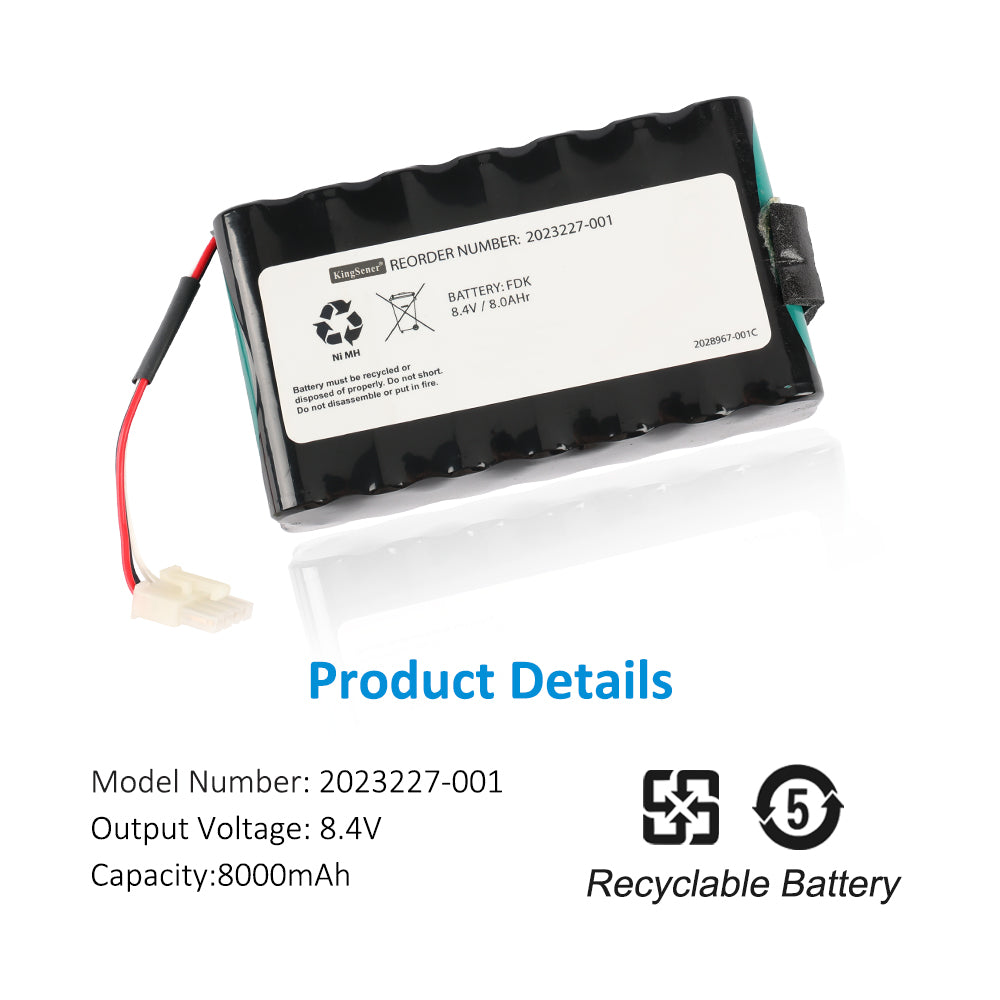GE DASH 2500 1800 Monitor Battery | 2023227-001 - BatteryMall.com