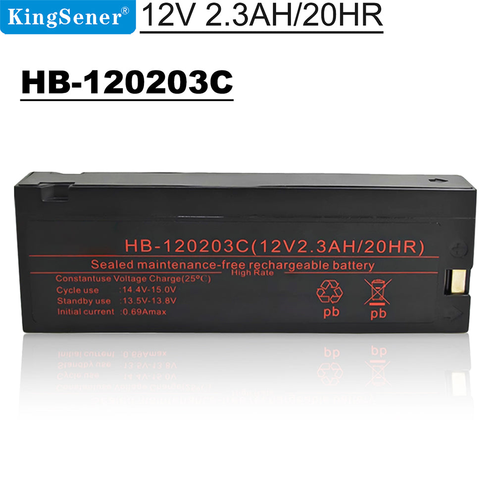 HB-120203C 12V 2.3AH Lead-Acid Monitor Battery – BatteryMall.com