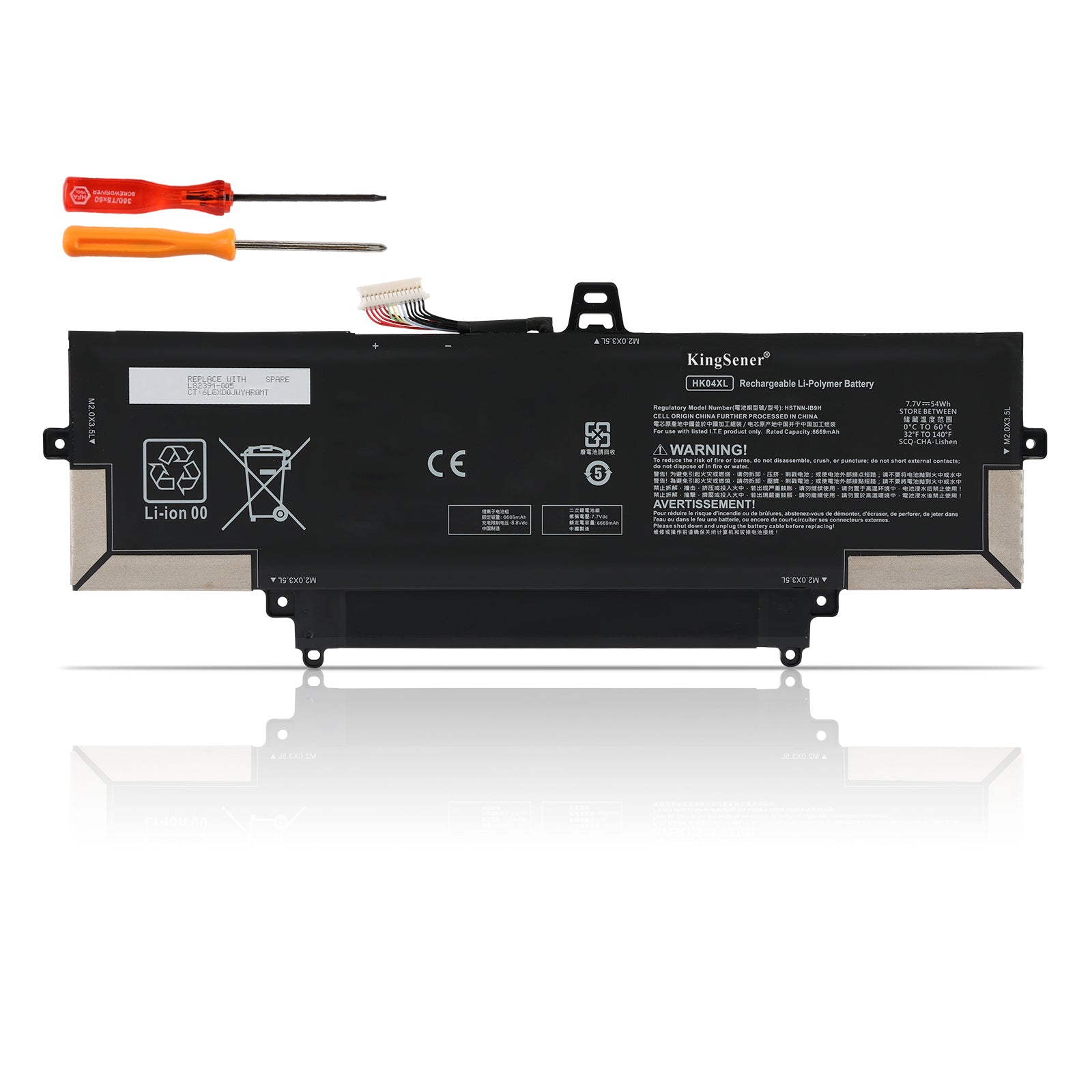 HK04XL Battery for HP EliteBook x360 1030 G7 G8 1040 G7 G8 ...