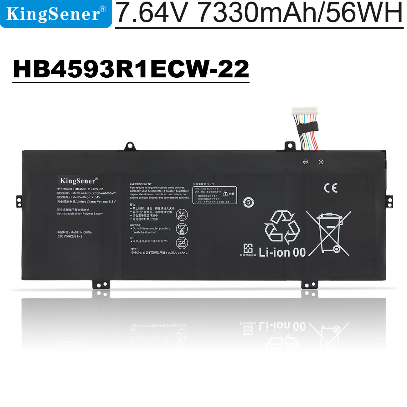 Huawei MateBook 14 HB4593R1ECW-22 HB4593R1ECW-22A Battery – BatteryMall.com