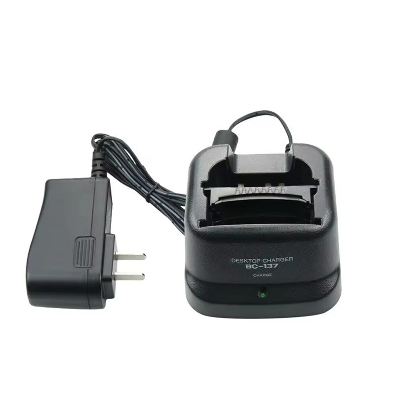 BC-137 Walkie Talkie Charger For ICOM IC-A24 A24E IC-F3 V8 U82 ...