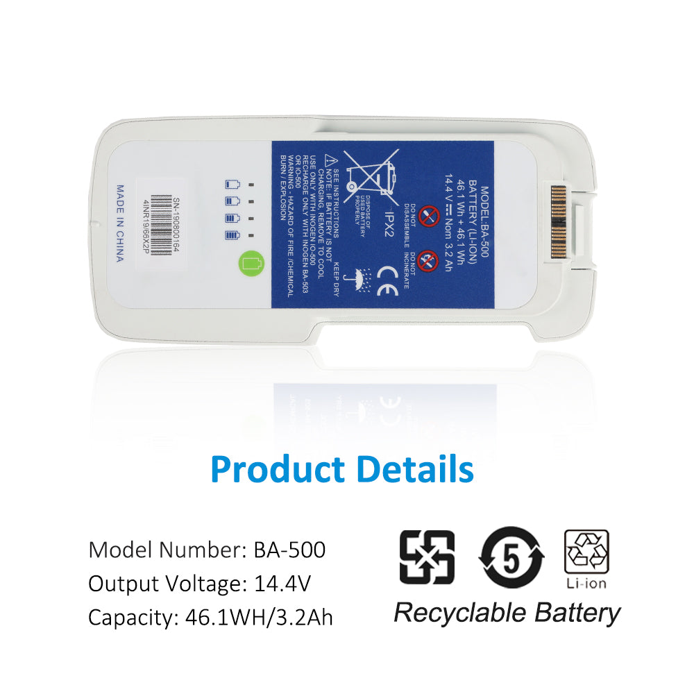 Inogen One G5 Battery BA-500 | 46.1Wh Replacement | Fast Delivery ...