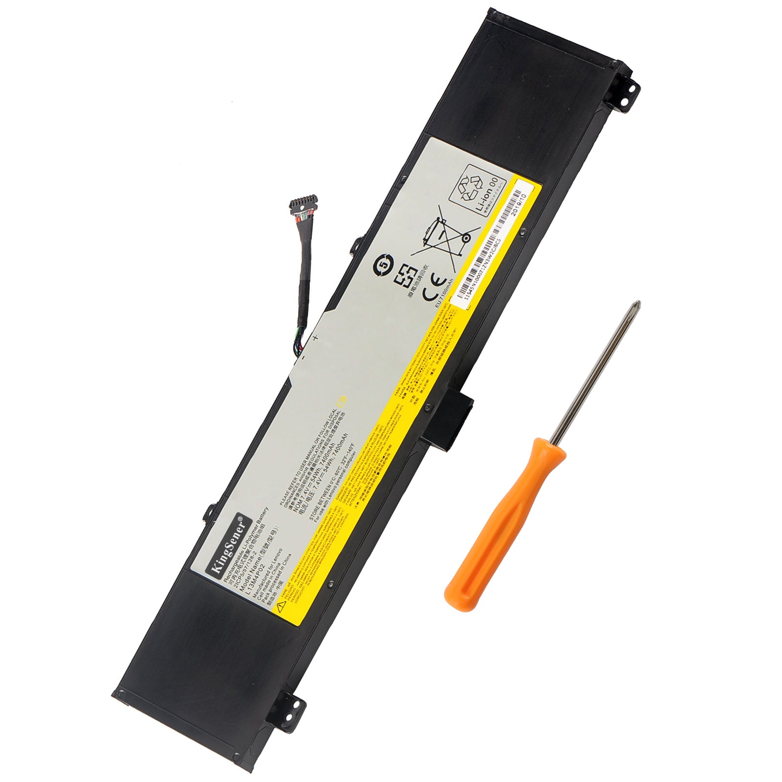 KingSener L13M4P02 L13N4P01 Laptop Battery For Lenovo Y50-70 54WH ...
