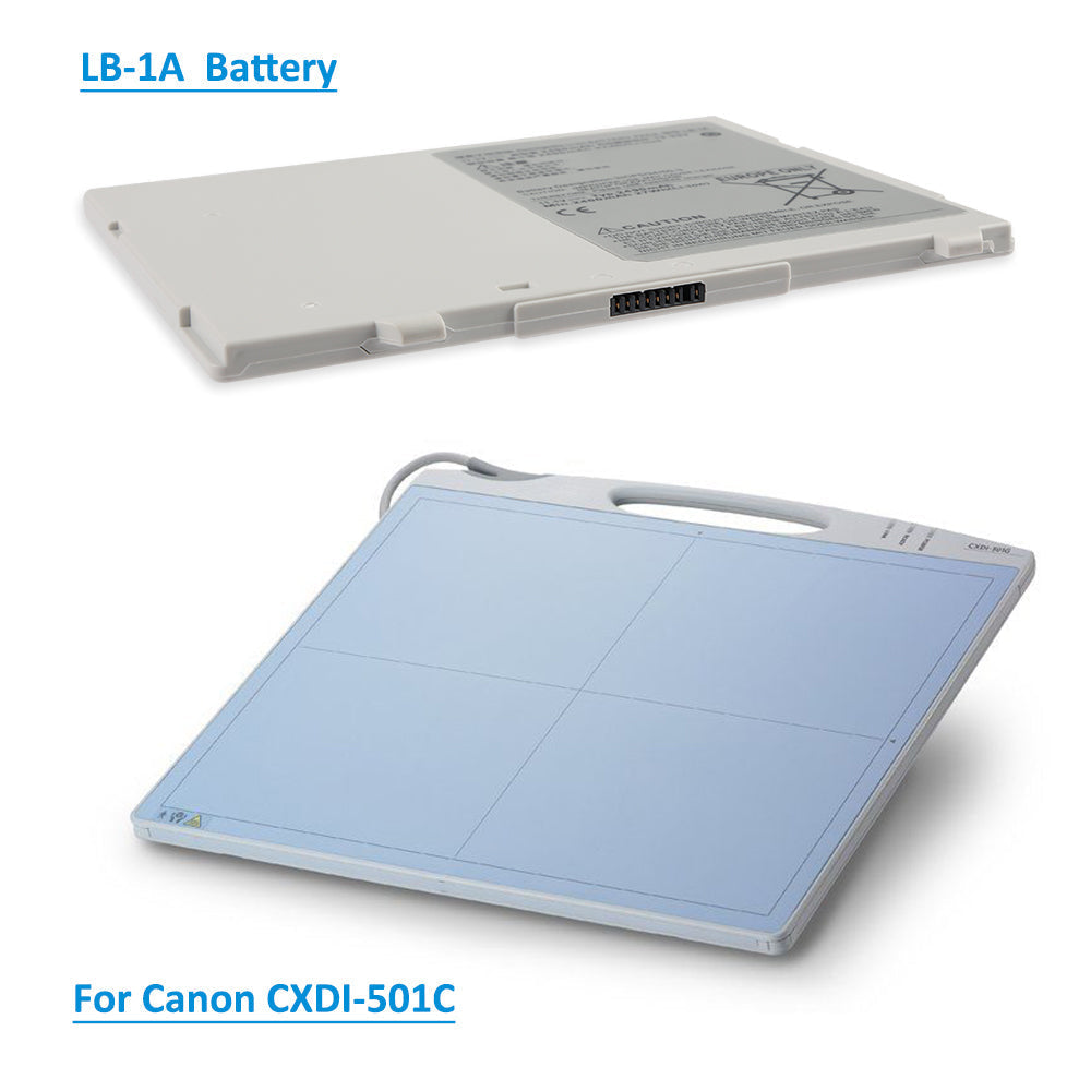 LB-1A 電池 適用於佳能 CXDI 801C 801G 無線 DR 偵測器 - BatteryMall.com