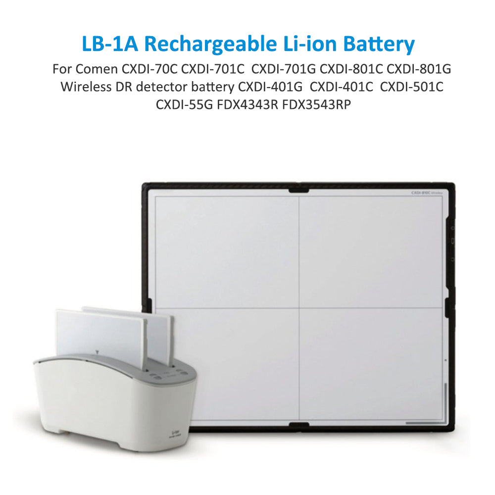 LB-1A Battery For Canon CXDI-501C CXDI-55G FDX4343R FDX3543RP ...