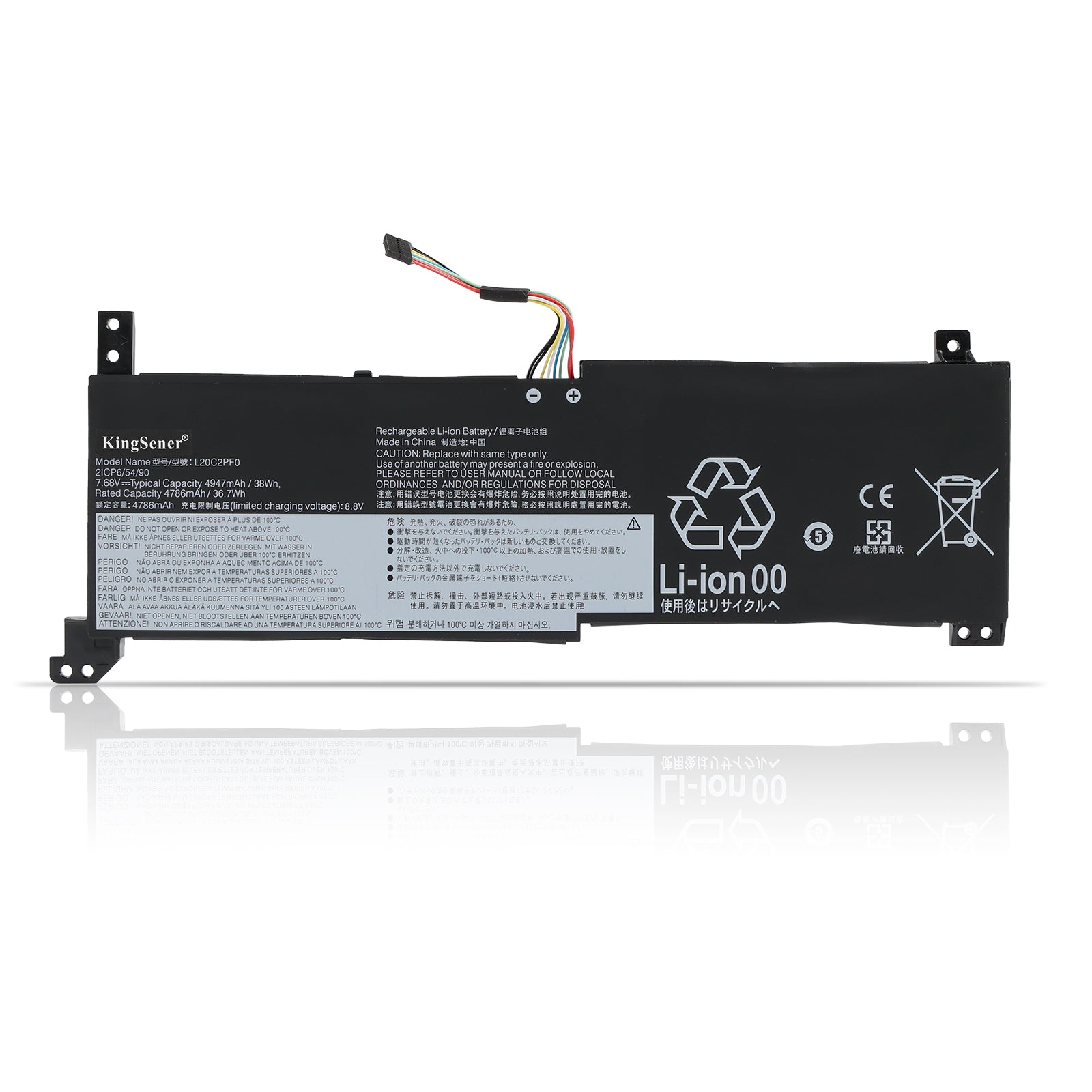 L20L2PF0 Battery for Lenovo IdeaPad 3-14 3-15 3-17 V14 V15 45WH ...
