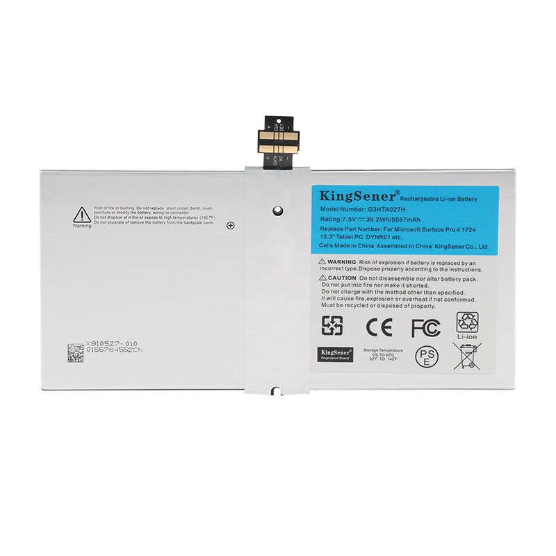 G3HTA027H DYNR01 Battery For Microsoft Surface Pro 4 1724 5087mAh ...