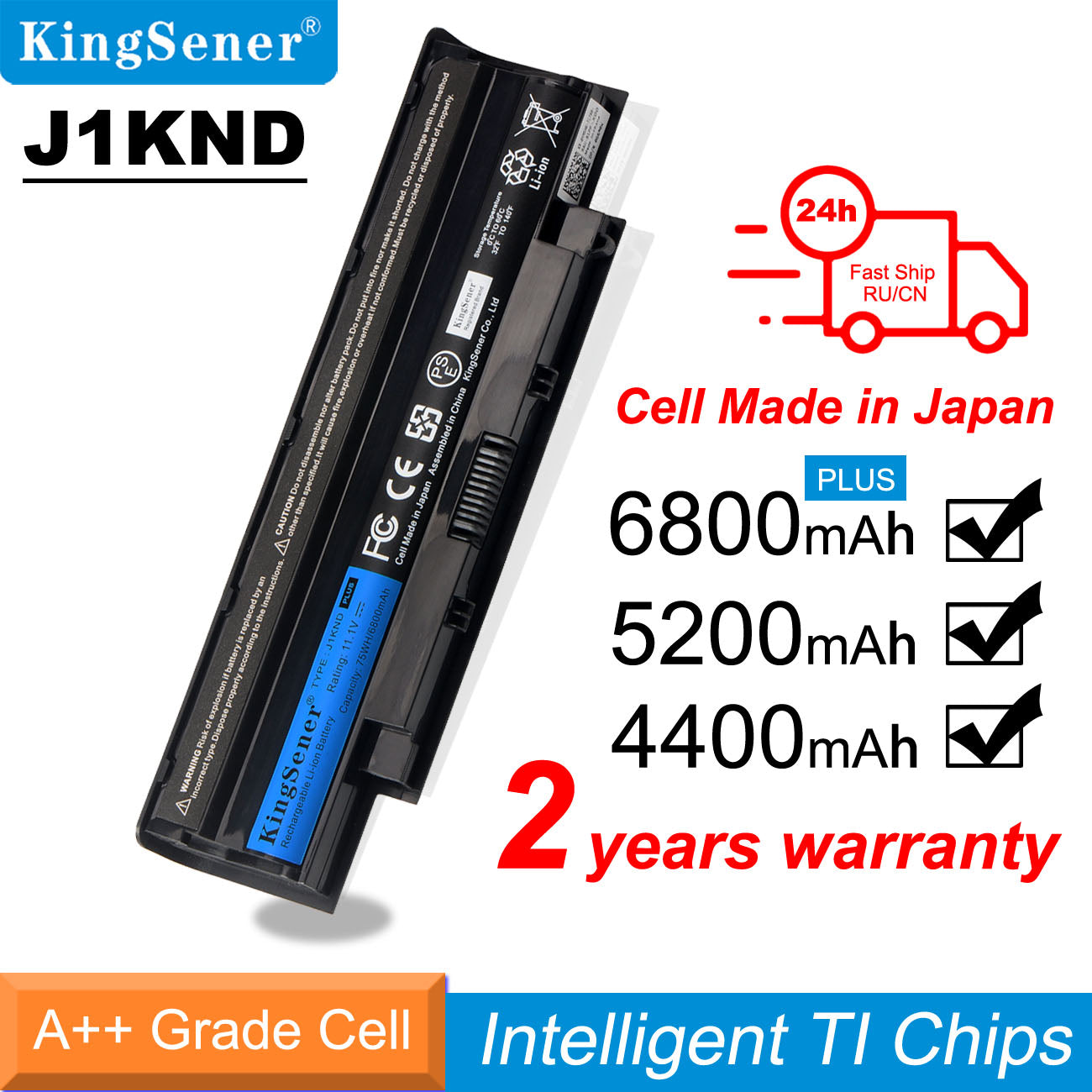 KingSener J1KND Laptop Battery For DELL Inspiron N4010 – BatteryMall.com