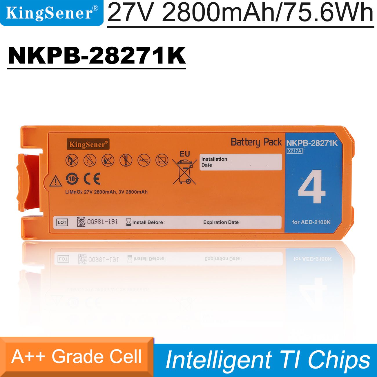 Nihon Kohden AED-2100 AED-2100K AED-2150 Battery – BatteryMall.com