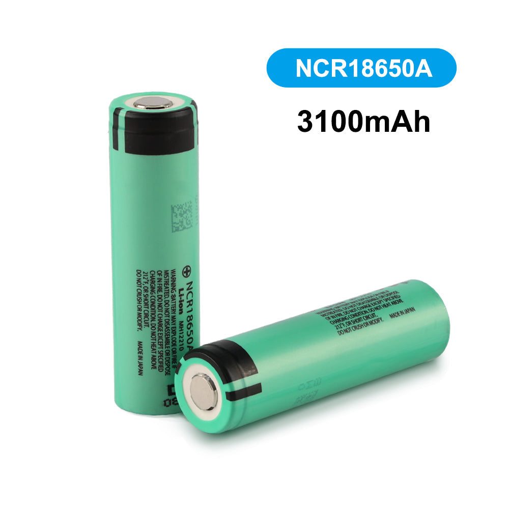 Panasonic NCR18650A 18650 Rechargeable Li-ion Battery 3.6V 3100mAh ...