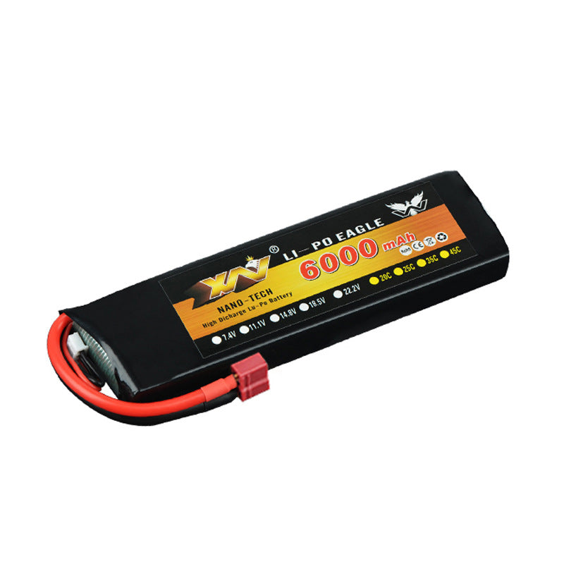 Model airplane and car model lithium battery 3S 11.1V 5200/6000/7000mA ...