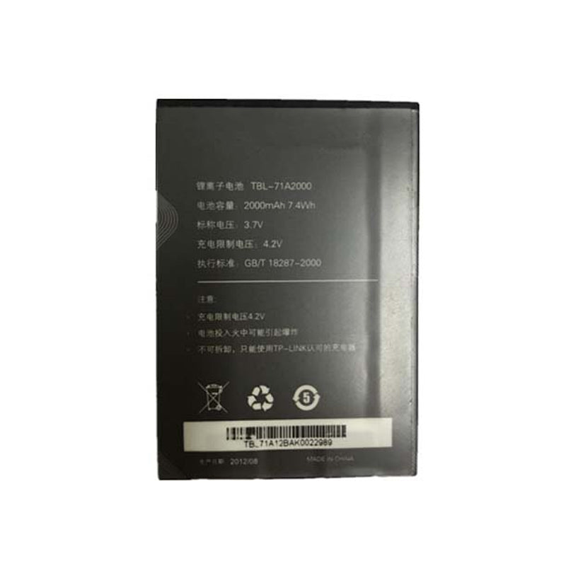 TBL-71A2000 Replacement Battery For TP-Link TL-TR861 TL-TR761 M5350 – BatteryMall.com