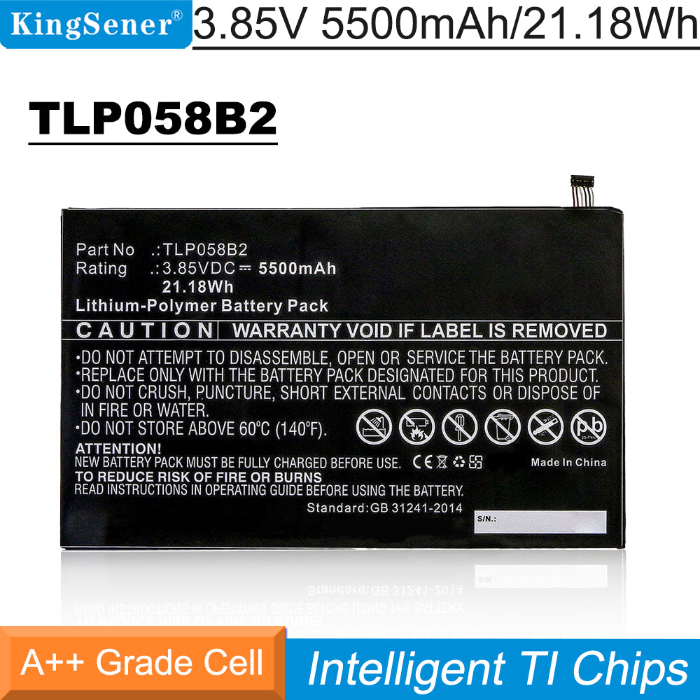 TLP058B2 Battery for Vodafone Tab Prime 7 VFD-1400 — 3.85V 5500mAh ...
