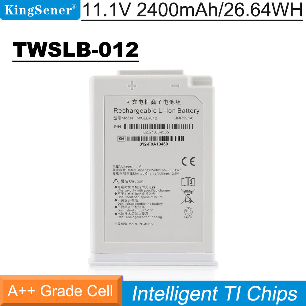 Kingsener TWSLB-012 11.1V Li-ion Battery For EDAN IM12 IM20 IM3 ...