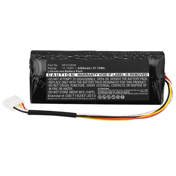 Replacement Battery 05150039 for Testo 350K Analyzer - BatteryMall.com