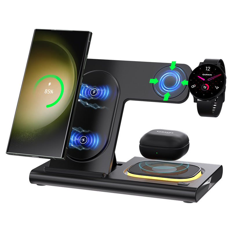 3-in-1 Wireless Charger with Fast Charging & Multi-Function ...