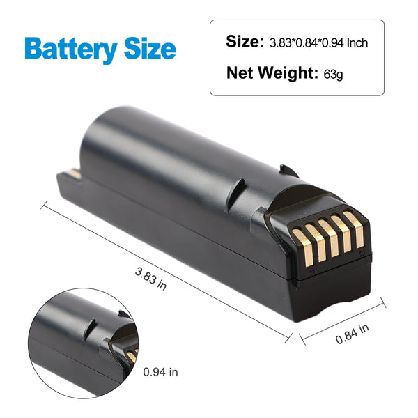 82-176890-01 Battery for Zebra DS8100 DS8178 DS8170 Barcode scanners ...