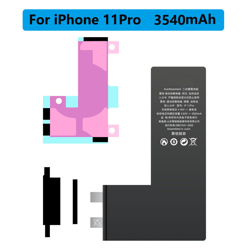 Replacement Battery For iPhone 11 pro battery 3540mah Lithium Polymer ...