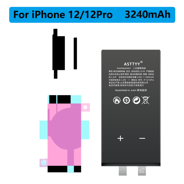 Replacement Battery For iPhone 12 Pro battery 3240mah Lithium Polymer ...