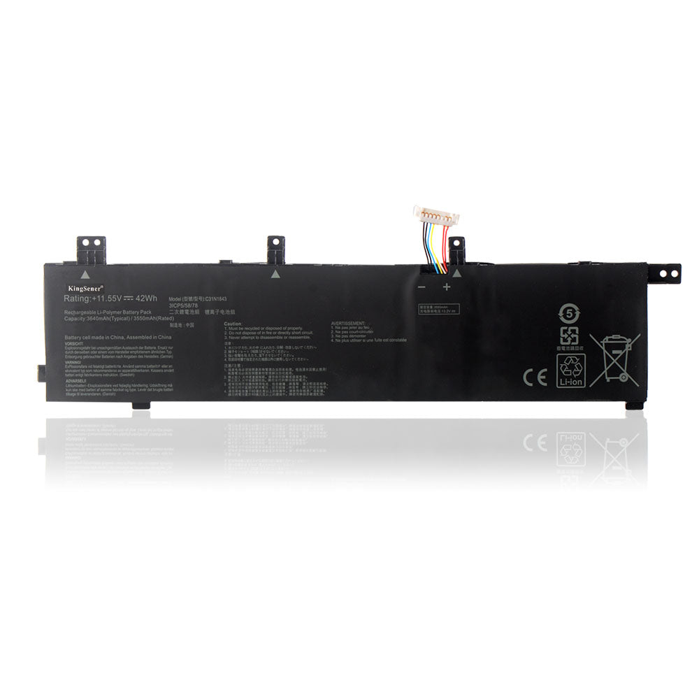 ASUS C31N1843 Laptop Battery For VivoBook S14 S432 S432FA S432FL ...