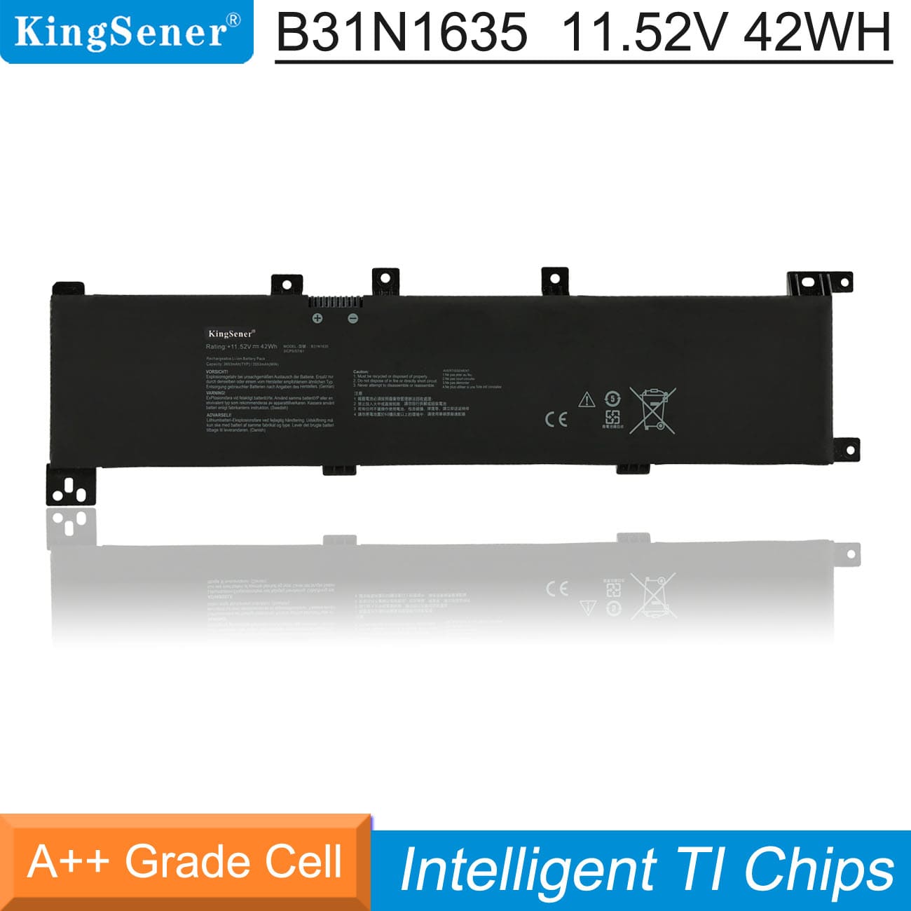 Kingsener B31N1635 Laptop Battery For Asus VivoBook Pro 17 A705U N705U ...