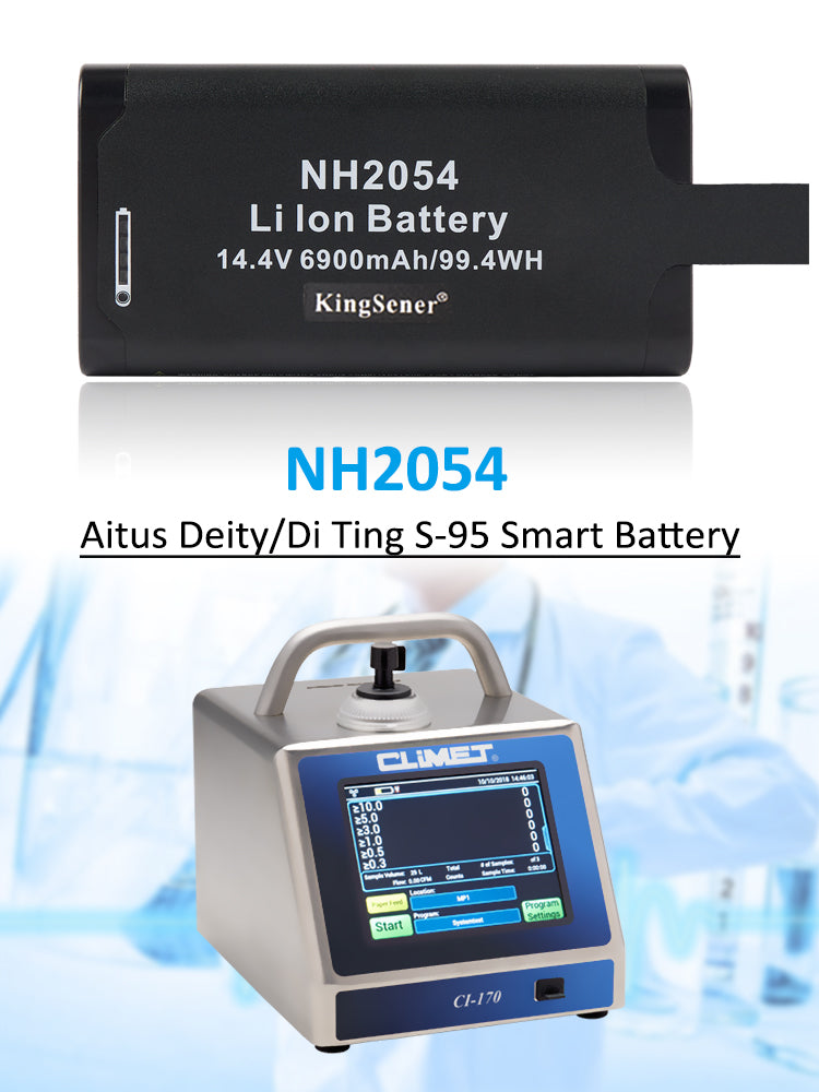 NH2054 Lilon Battery For CLIMET CI-170 Deity S-95 - BatteryMall.com