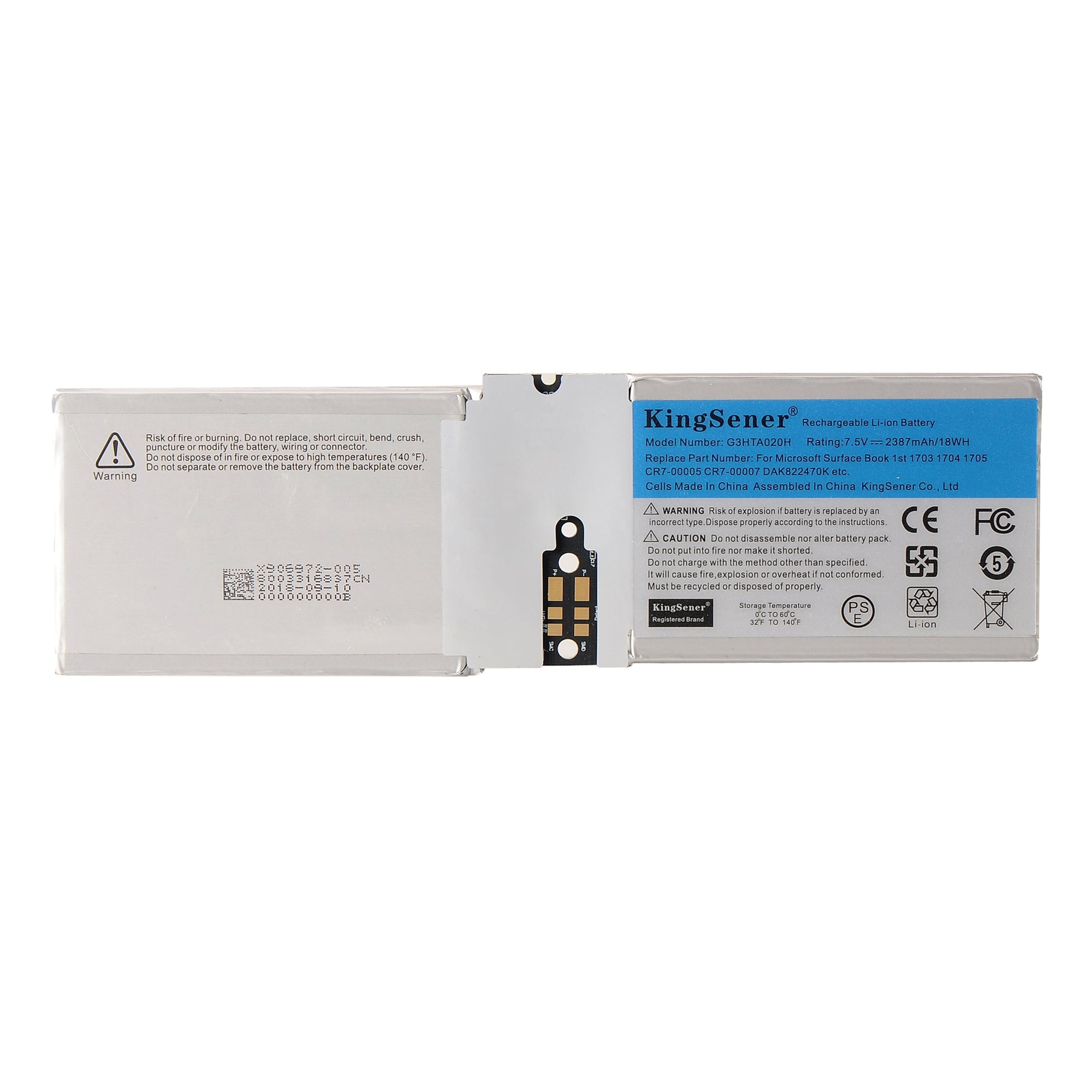 Ca warehouse KingSener 18WH G3HTA020H Battery For Microsoft Surface ...