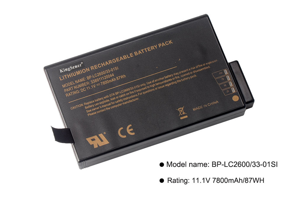 Ca warehouse KingSener BP-LC2600 Laptop Battery for Getac X500 V100 ...