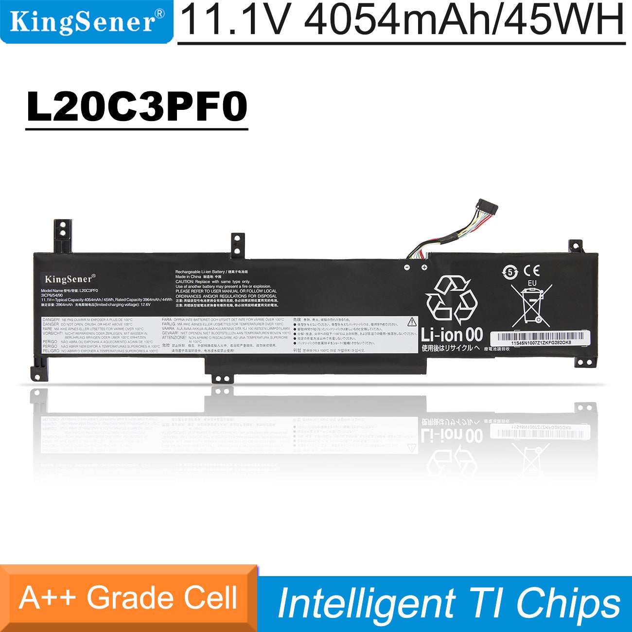 Lenovo L20L2PF0 Battery For IdeaPad 3-14ITL6 3-15ITL6 3-17ITL6 ...
