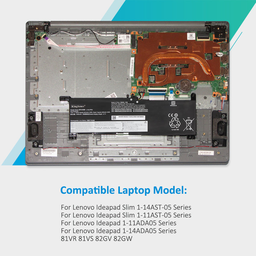 Lenovo L19M2PF0 Laptop Battery For Ideapad Slim 1-14AST-05 1-11AST-05 ...