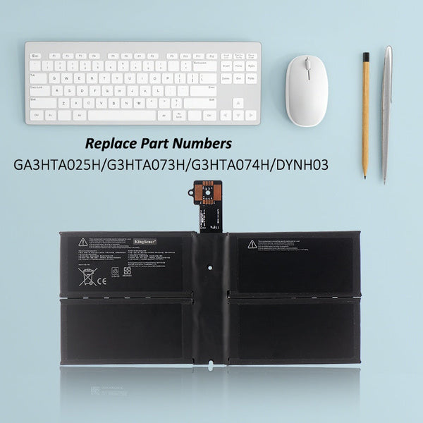 Kingsener G3HTA074H 48.87WH Tablet Battery For Microsoft Surface Pro 7 ...